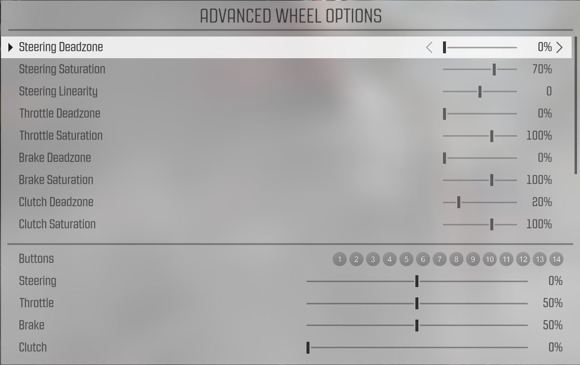 Dirt Rallyのハンコン設定 その2: 若干ななめってます